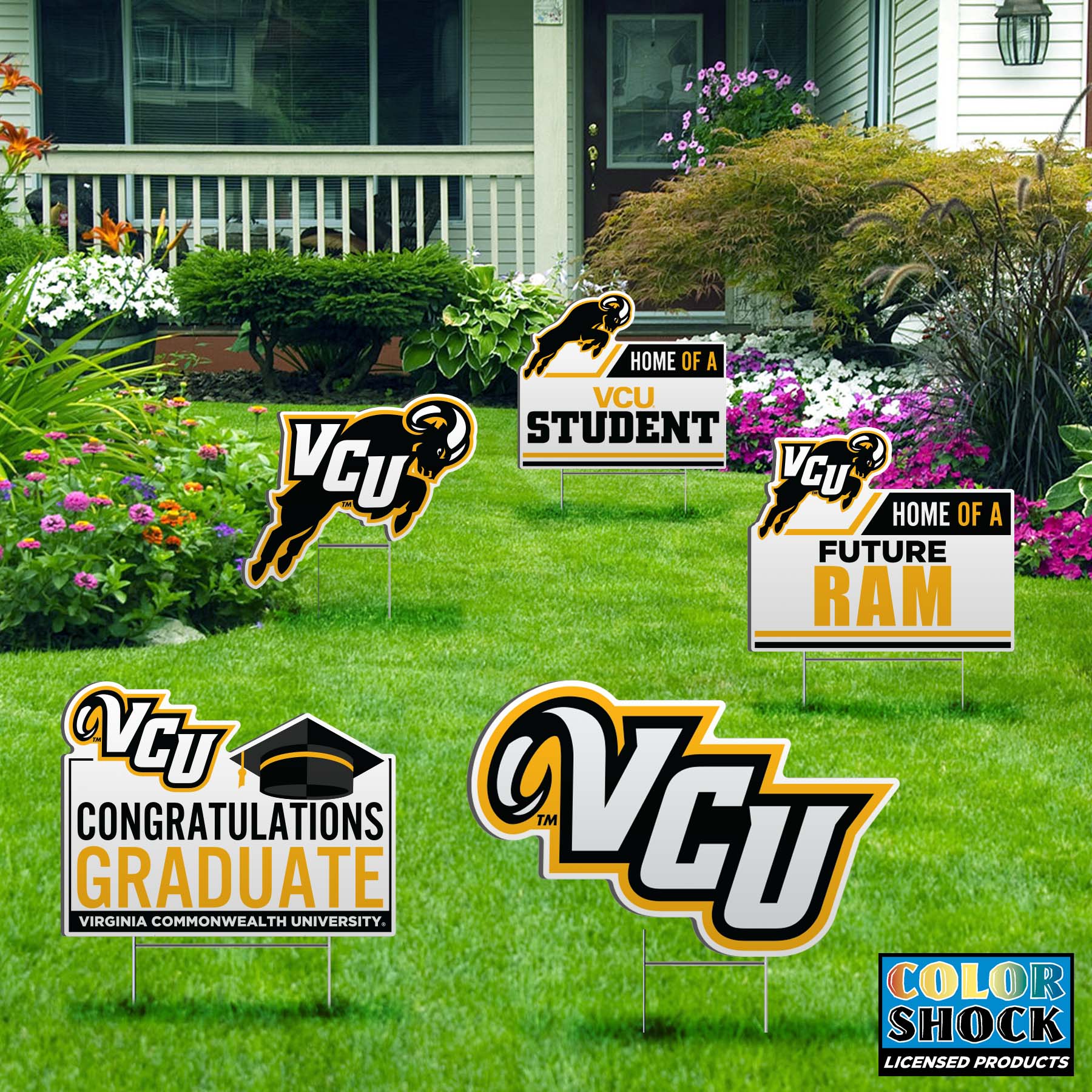 VCU Lawn Signs – VBC | Virginia Book Company