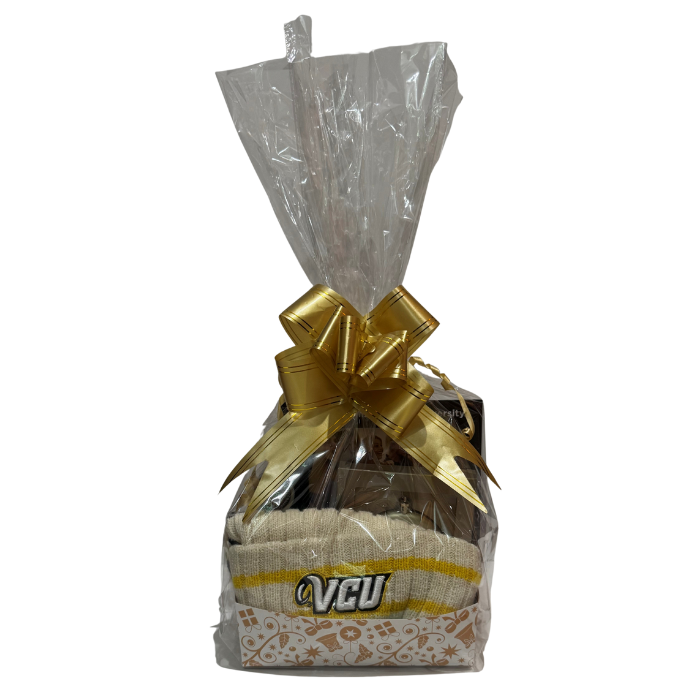 VCU Seal & Beanie Gift Set-Holiday Wrapped – VBC | Virginia Book Company