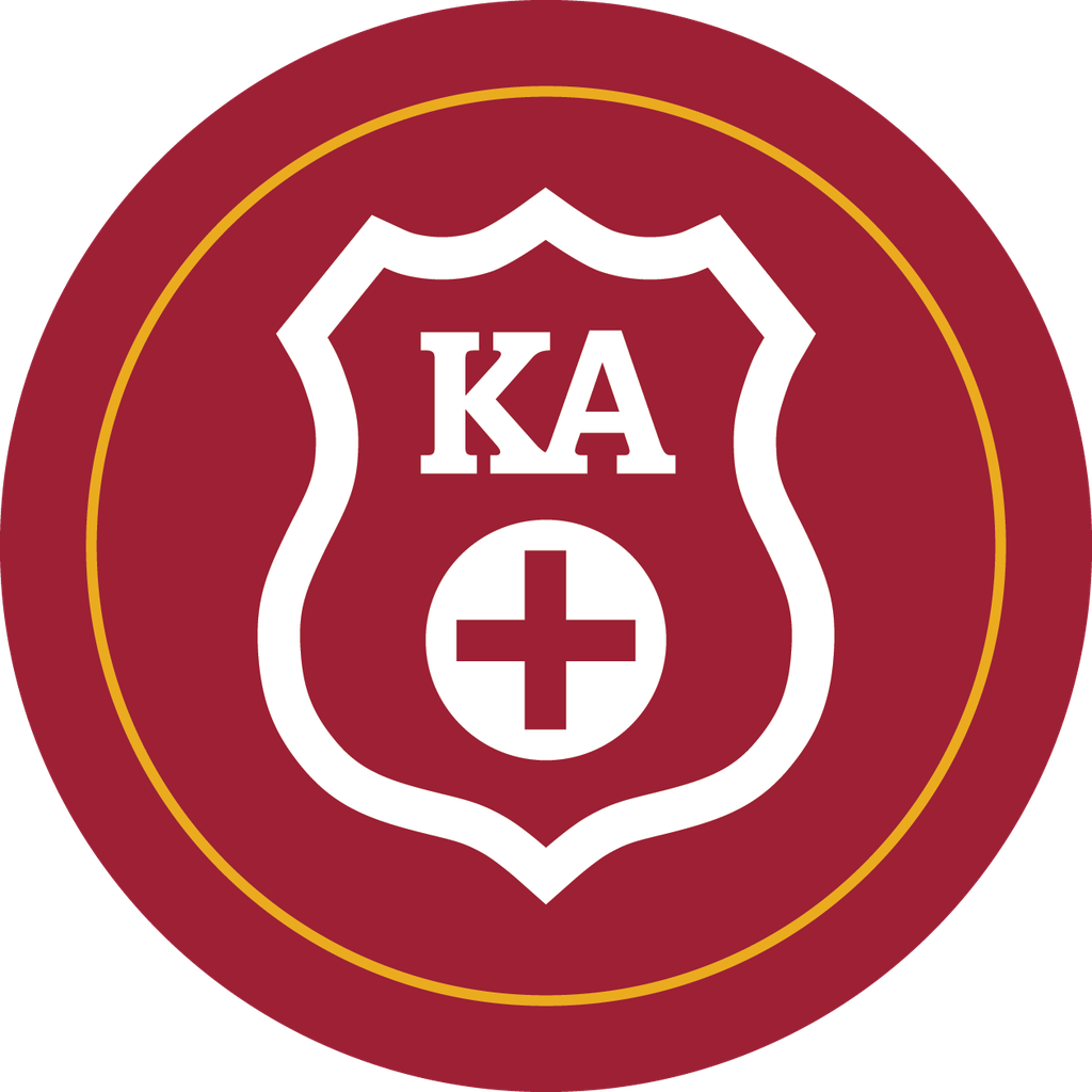 Kappa Alpha Order Fraternity Car Decal Sticker- Full Color Circle Logo ...