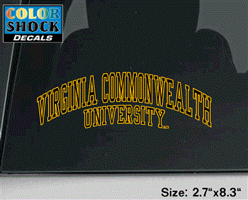 Virginia Commonwealth University Decal | Virginia Book Company